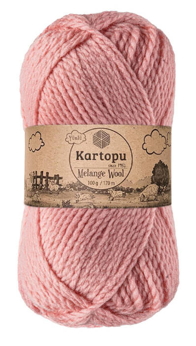 Kartopu Melange Wool K2116 | Örgü İpi Çeşitleri ve Fiyatları