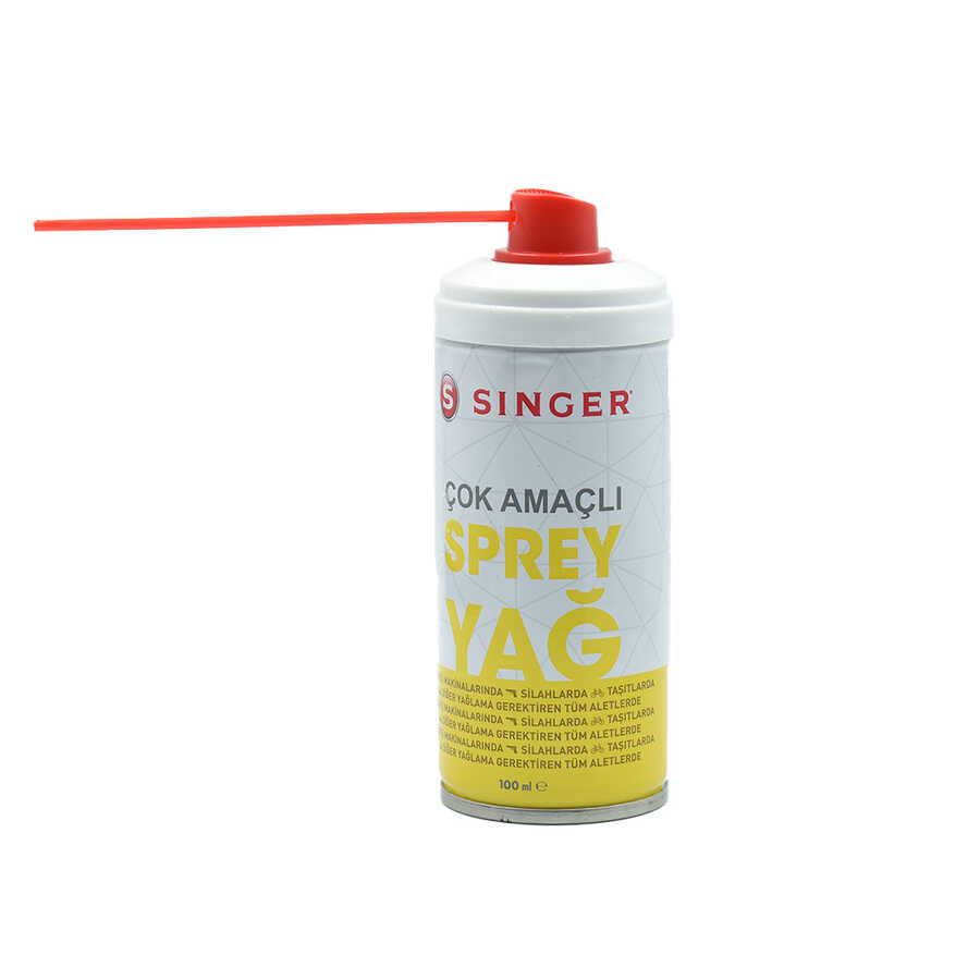 Sınger Çok Amaçlı Sprey Yağ 100mm SINGER